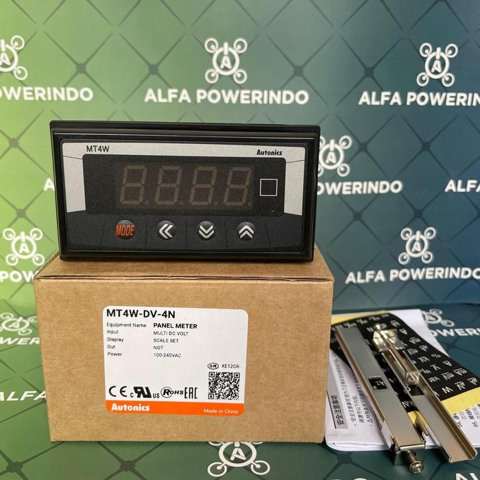 Jual AUTONIC MULTI PANEL METER MT4W-DV-4N | Shopee Indonesia