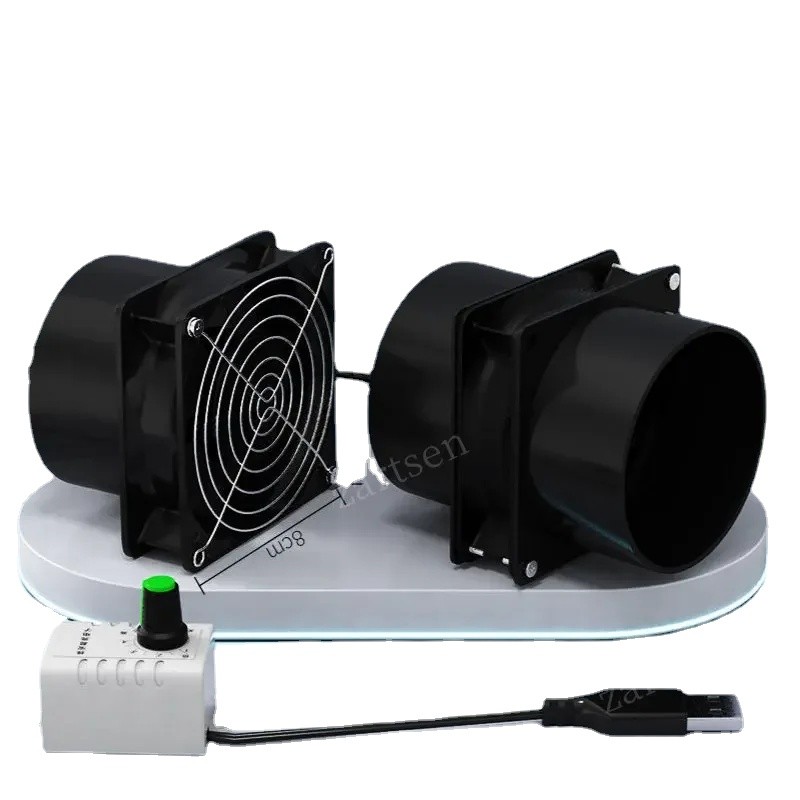 Jual Baru USB Adjustable Speed Solder Smoke Absorber ESD Fume Extractor ...