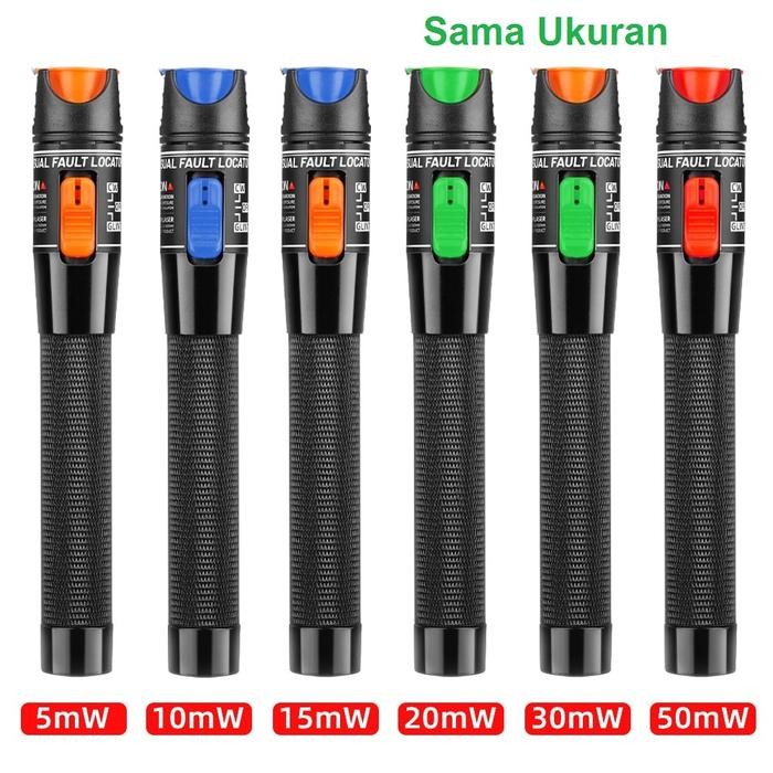 Jual Visual Fault Locator Vfl Fo Optik Senter Optik Laser Kabel Fiber ...