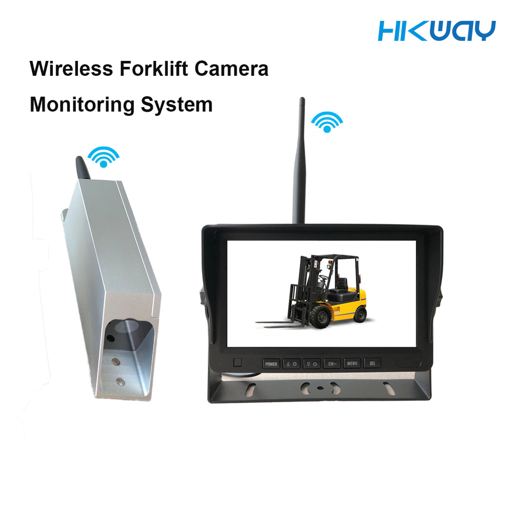 Jual Hikway Wireless Forklift Camera and Monitor System Camera with ...