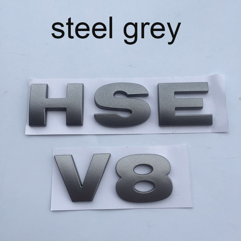 Jual IMPORT ABS 3D Letters Emblem V8 HSE Badge For Land Rover Discovery ...