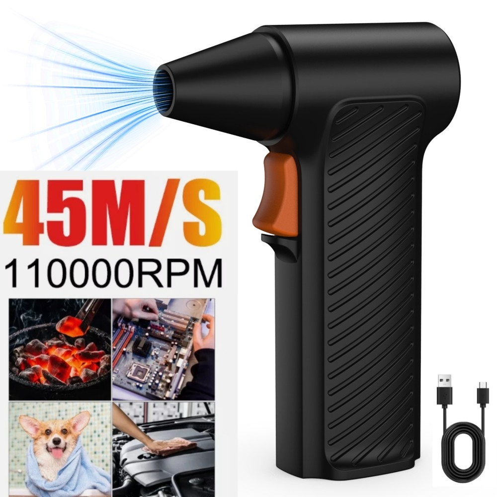Jual 110000RPM Mini Turbo Jet Fan Powerful Violent Air Blower Battery ...