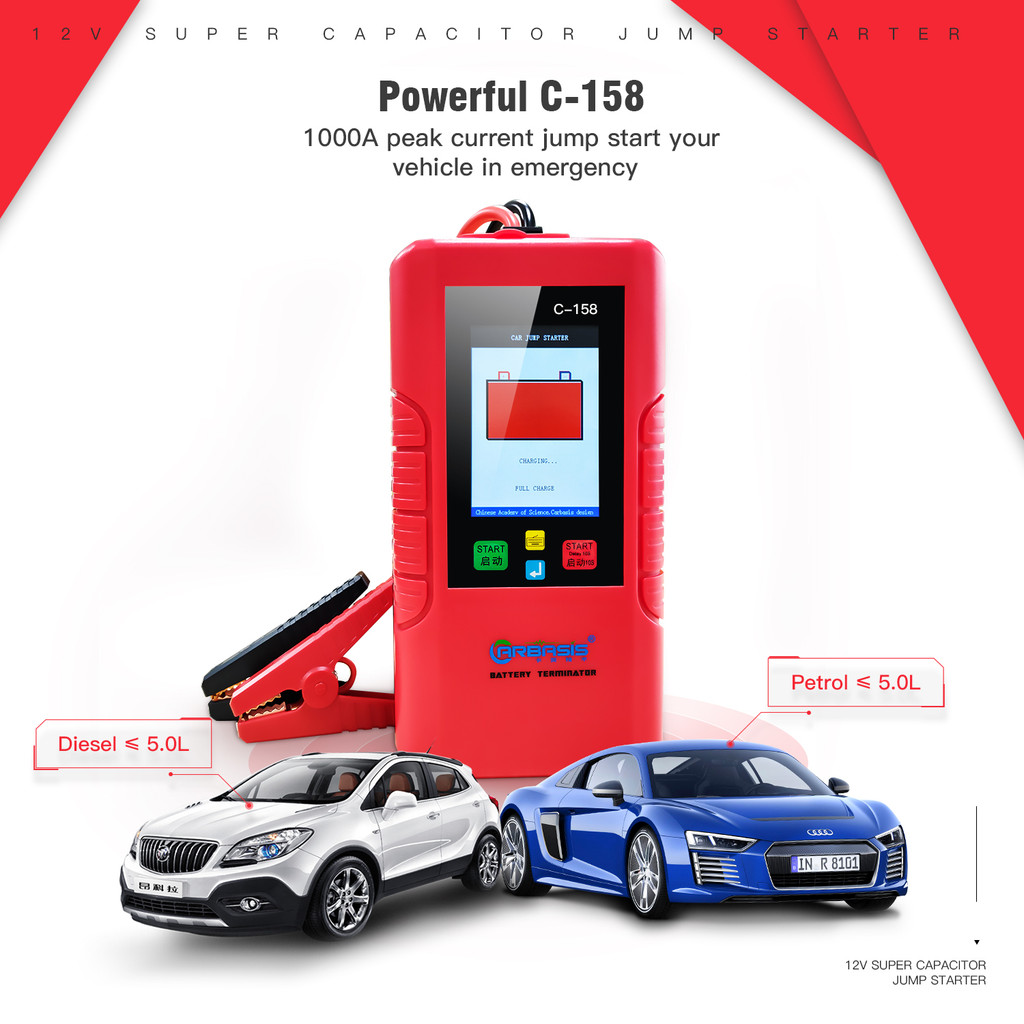 Jual 12V Super Capacitor JUMP STARTER Car starter Power Supplier Super ...