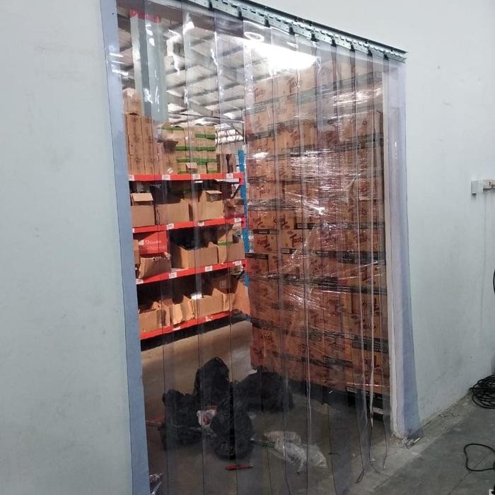 Jual Tirai Plastik PVC Curtain ( Lebar 100cm x Tinggi 250cm ) | Shopee ...