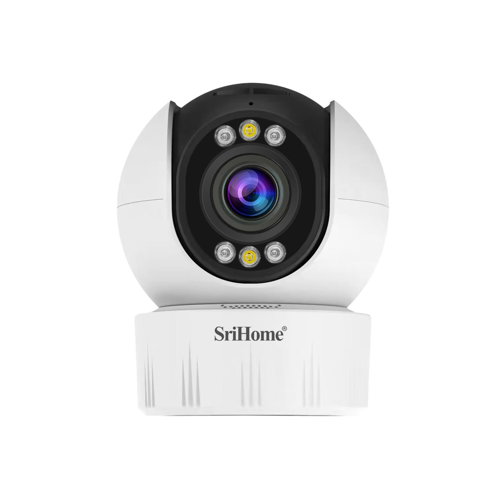 Jual 4MP 1440P 5X Zoom 2.4G&5G Srihome SH046 Full Color WIFI IP Dome ...