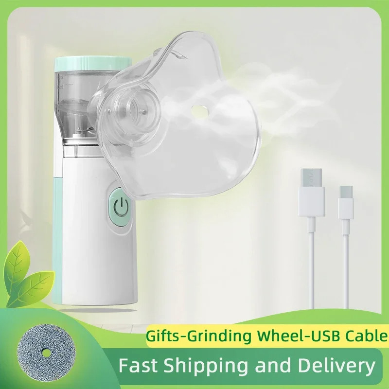 Jual Portable Nebulizer Silent Sprayer Mini First Aid Kit Handheld ...