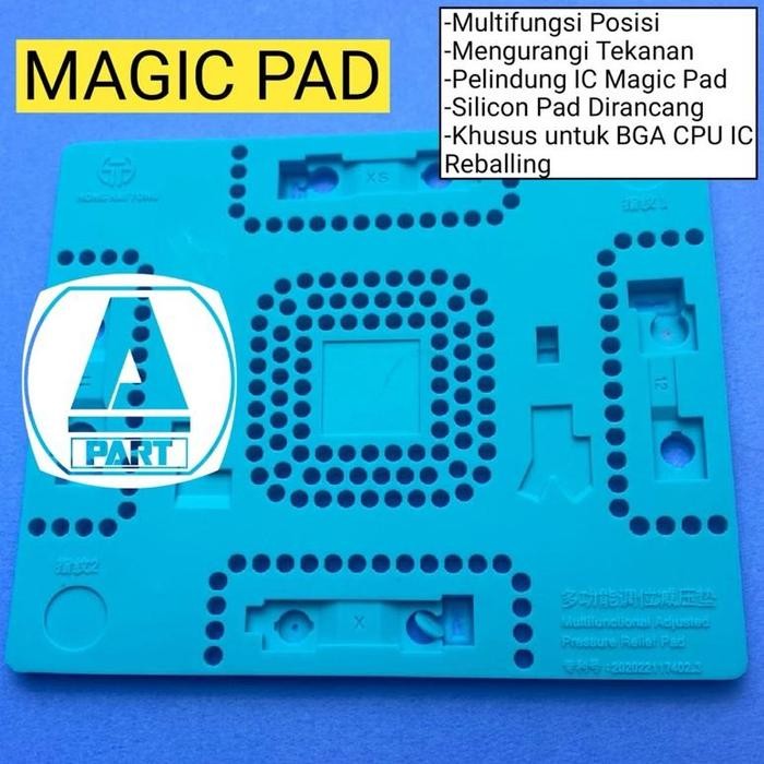 Jual MAGIC PAD PCB IC CPU RAM UFS DAN LAIN NYA HOLDER ANTI STATIS ANTI ...