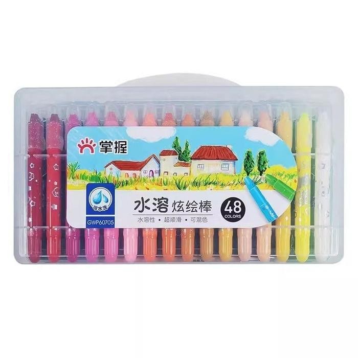 Jual Grasp Crayon 48 Mata Sedang Crayon 48 Warna Crayon Graps 24 Warna ...