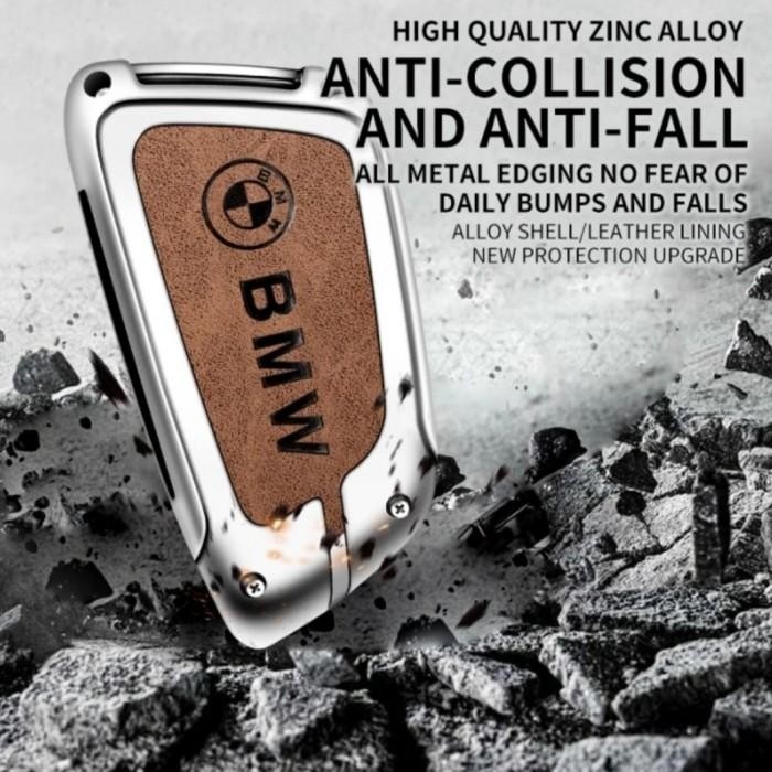 Jual Metal Kulit Key Case Sarung Kunci BMW F48 G01 G20 X1 X3 120 320 ...
