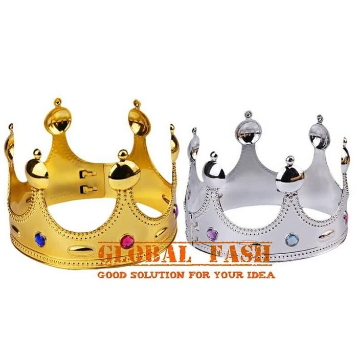 Jual mahkota ultah raja / mahkota raja / mahkota anak / mahkota king 2 ...