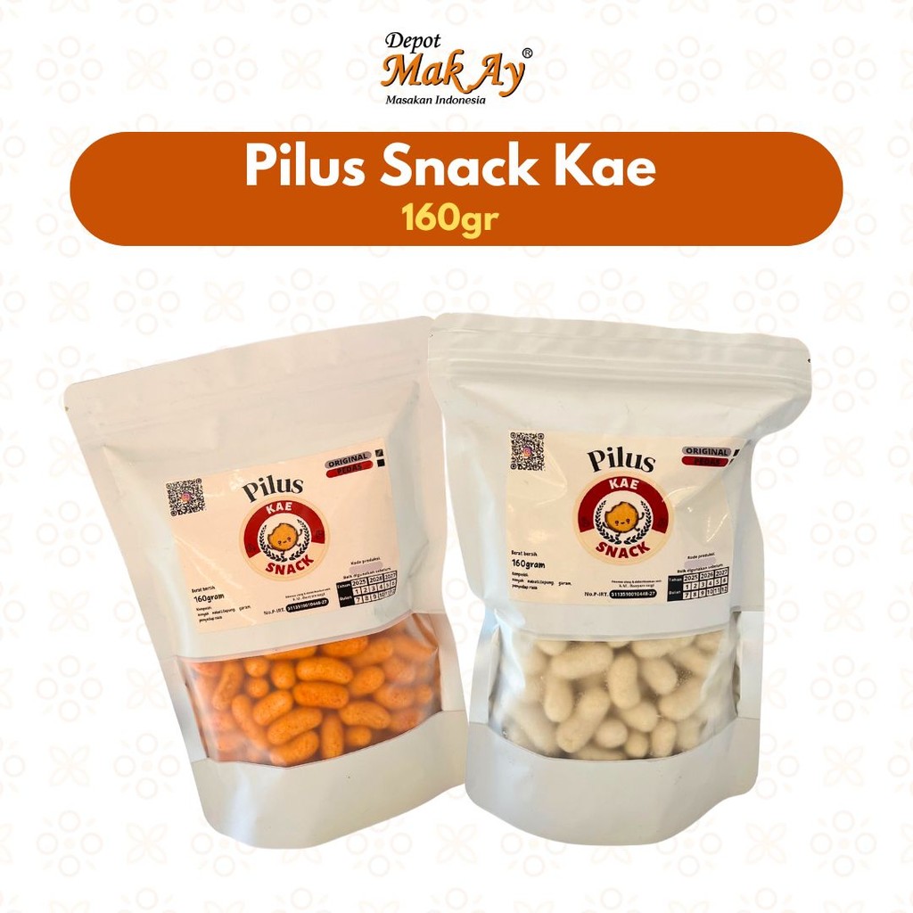 Jual Pilus Snack KAE 160gr | Camilan | Jajanan | Surabaya | Snack ...