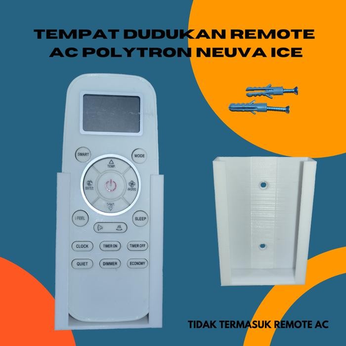 Jual Pilihan- Tempat Penyimpanan Remote Ac Polytron Neuva Ice | Shopee ...