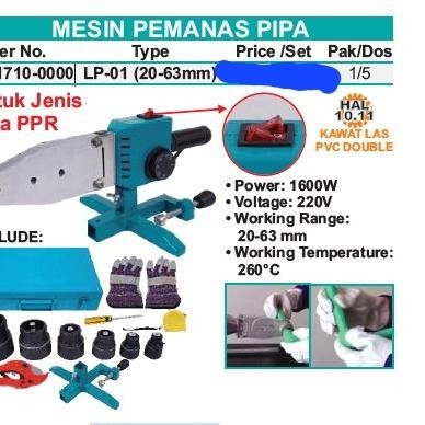 Jual Mesin pemanas Pipa PPR 20-63mm OPT Mesin Las PPR | Shopee Indonesia