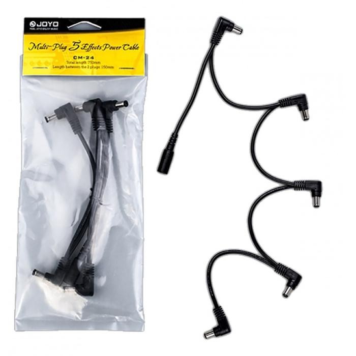 Jual Pilihan- Joyo Cm-24 Daisy Chain Multi-Plug 5 Effects Power Cable ...