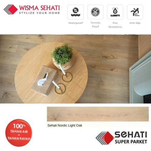 Jual Sehati Super Parket Premium Flooring Lantai Kayu / SPC / Vinyl ...