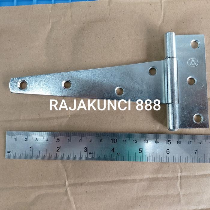 Jual Engsel T 6Inch 1Pasang (2Pcs) / Engsel Garasi / Engsel 6In T ...