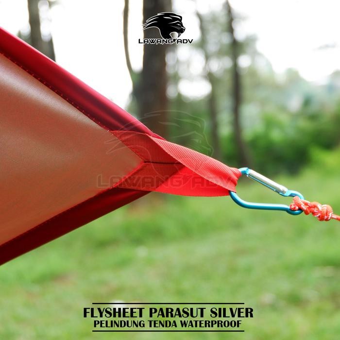 Jual Eiger - Flysheet 4X6 / Flysheet 400X600 Cm Flysheet Waterproof ...