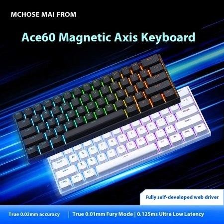 Jual MCHOSE Ace 60HE Pro Magnetic Switch Mechanical Keyboard Wired RGB ...