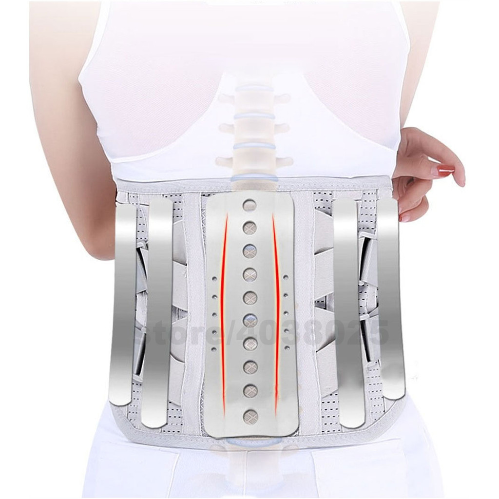 Jual Lumbar Support Belt Disc Herniation Orthopedic Strain Pain Relief ...