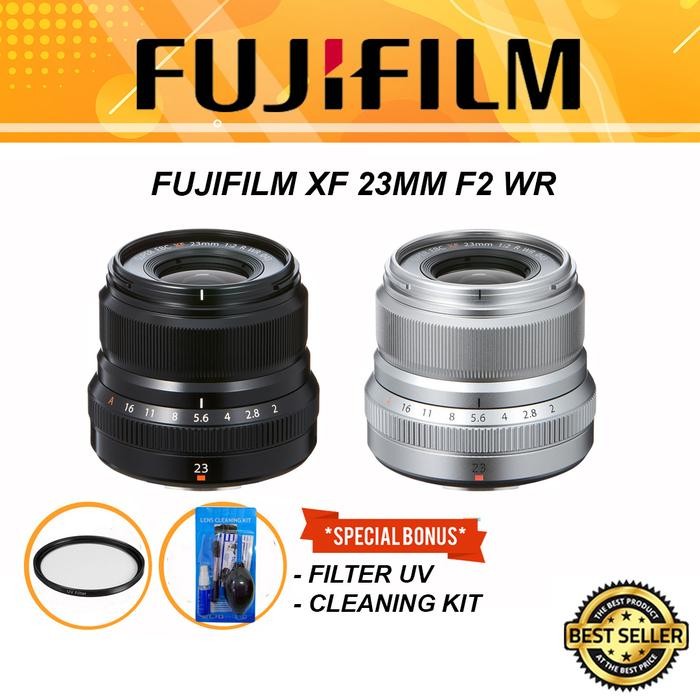 Jual Lensa FUJIFILM XF 23mm f2 R WR / Lens Fix Fuji Film XF 23mm f2R WR ...