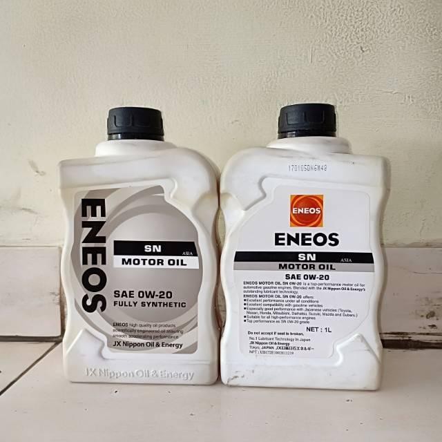 Jual (Allthebest) Oli Mobil ENEOS SAE 0W-20 Fully Synthetic Kemasan 1 Liter SN MOTOR OIL ...