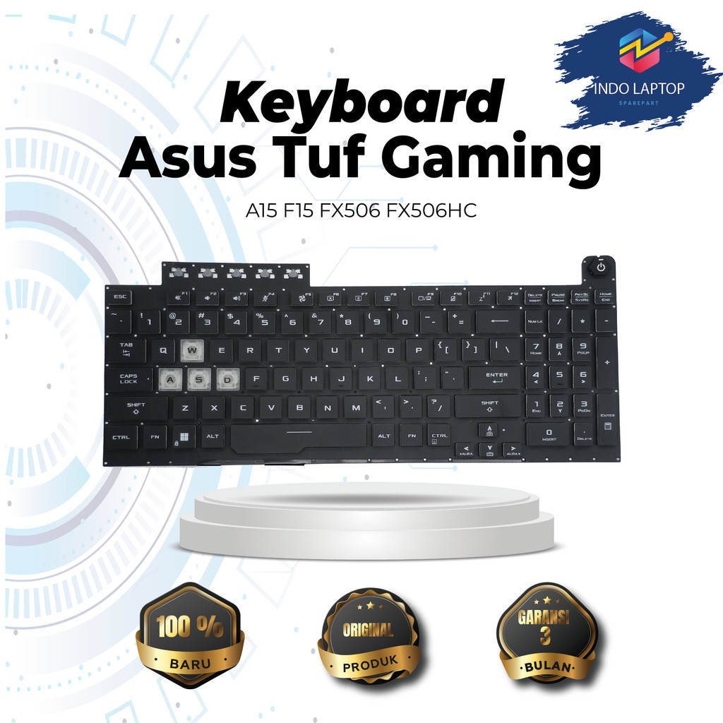 Jual Keyboard Asus Tuf Gaming a15 f15 fx506 fx506hc | Shopee Indonesia