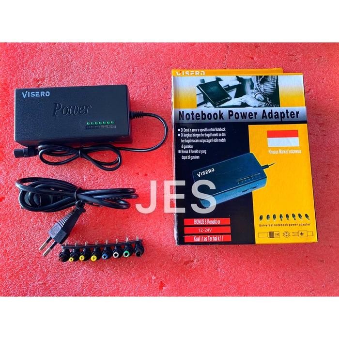Jual (Expert) Adaptor Universal Visero Laptop POWER ADAPTER 12-24V ...