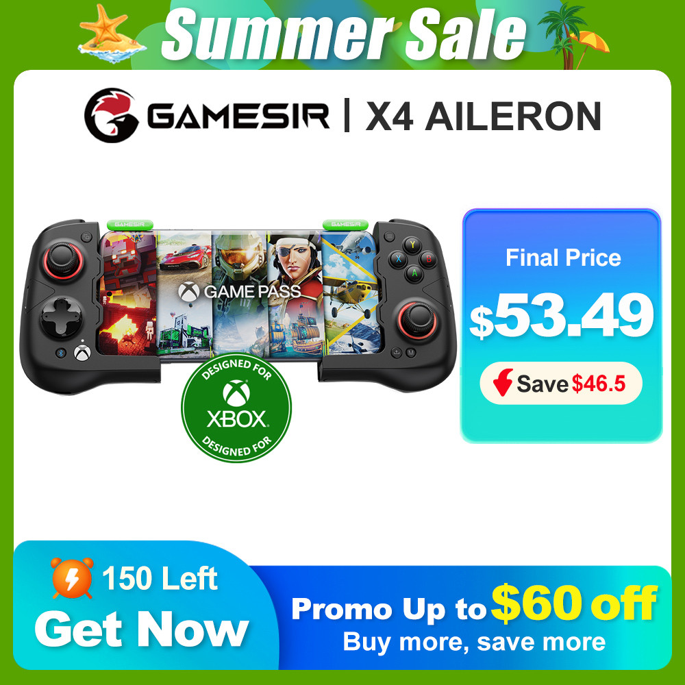 Jual Gamesir X4 Aileron Bluetooth Mobile Cloud Gaming Controller Gampad ...
