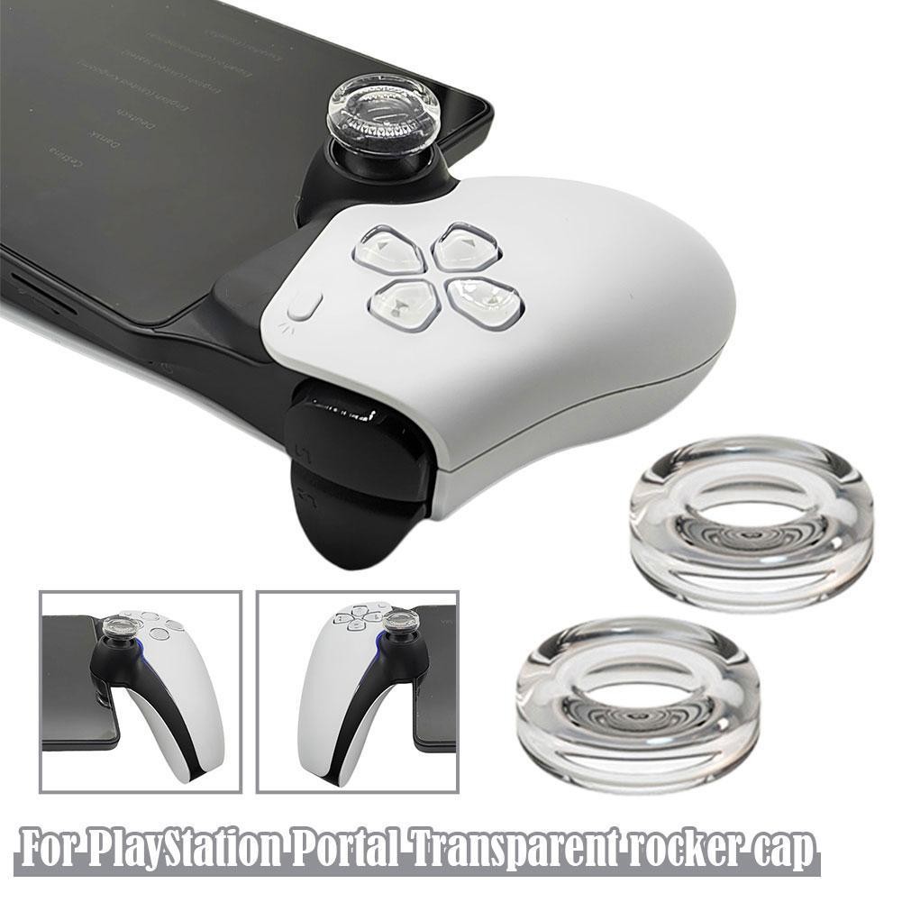 Jual 1Pair Liquid Silicone Transparent Game Controller Cover Stick ...