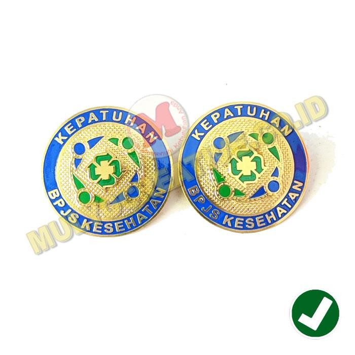 Jual Lencana Pin Kepatuhan BPJS Kesehatan Lencana Logo BPJS Kesehatan ...