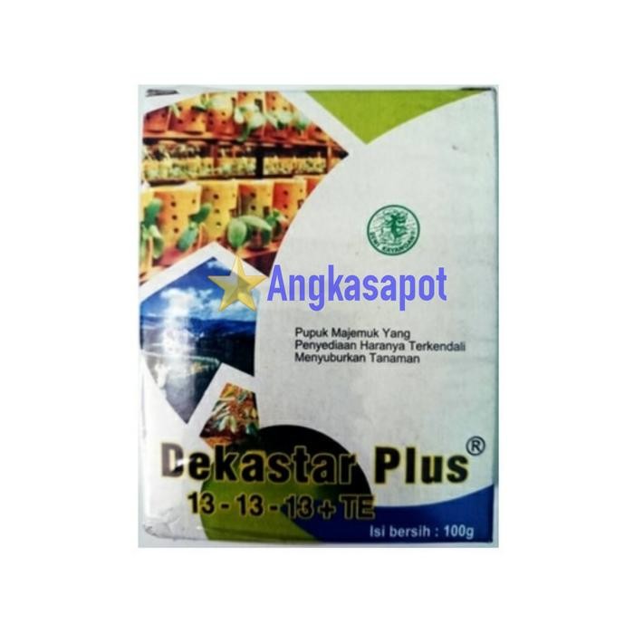 Jual Pupuk Tanaman Dekastar Seimbang Plus Osmocote 13-13-13 100 gr ...