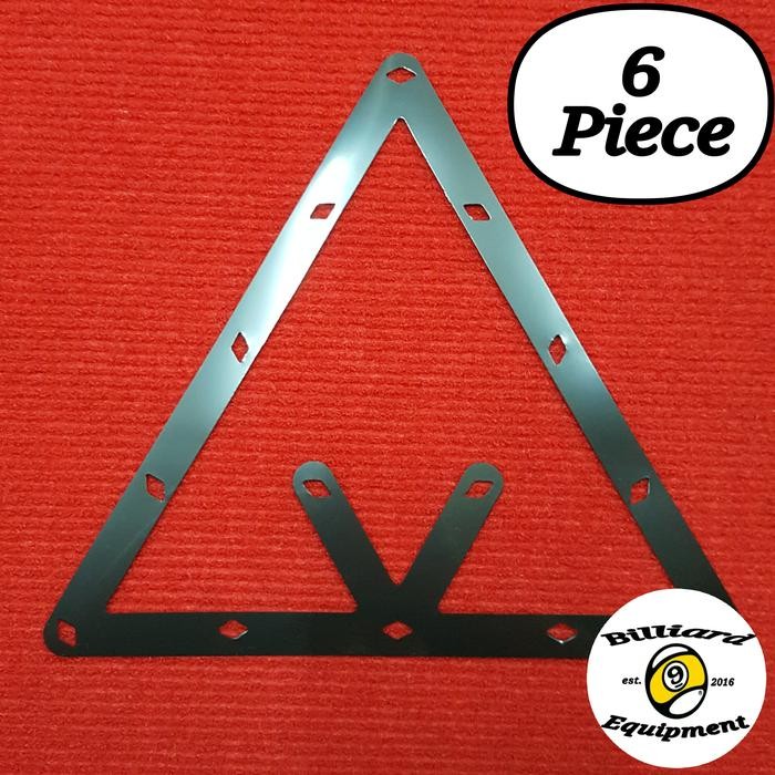 Jual 6Pcs Rack - Triangle Rack Billiard | Shopee Indonesia