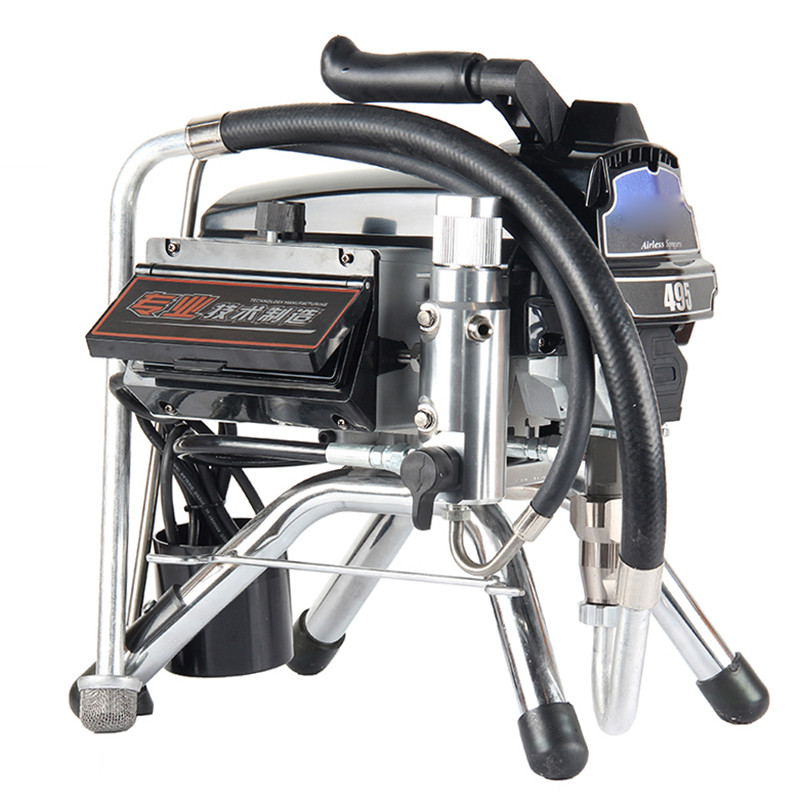 Jual 3000W 3.0L Professional airless spraying machine 495/395 ...