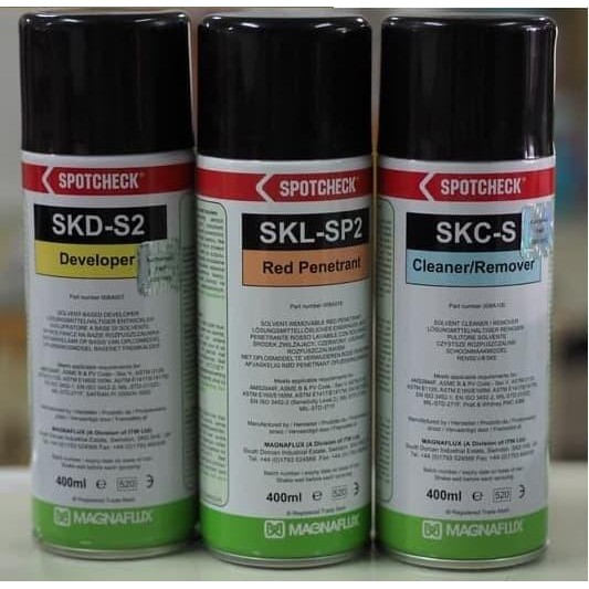 Jual Magnaflux Spotcheck Cleaner Developer,Liquid Penetrant Inspection ...