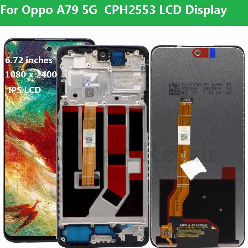 Jual 6.72 Inch For Oppo A79 5G Lcd Display For Oppo A79 Cph2553 Lcd ...