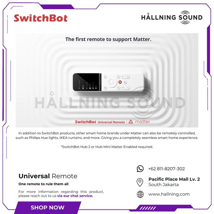 Jual SwitchBot Smart Universal Remote - Compatible with Apple TV/Fire ...