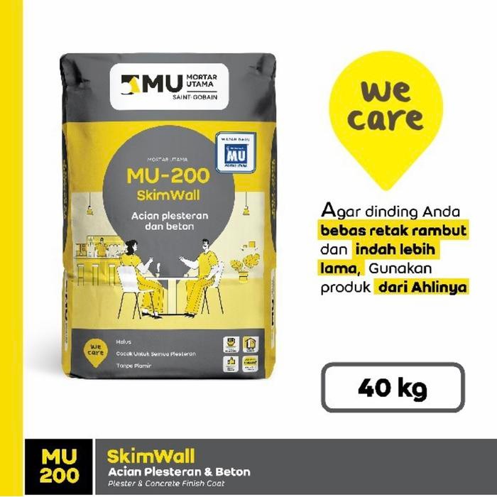 Jual Terlaris Mortar Utama Mu 200 40Kg / Semen Acian | Shopee Indonesia