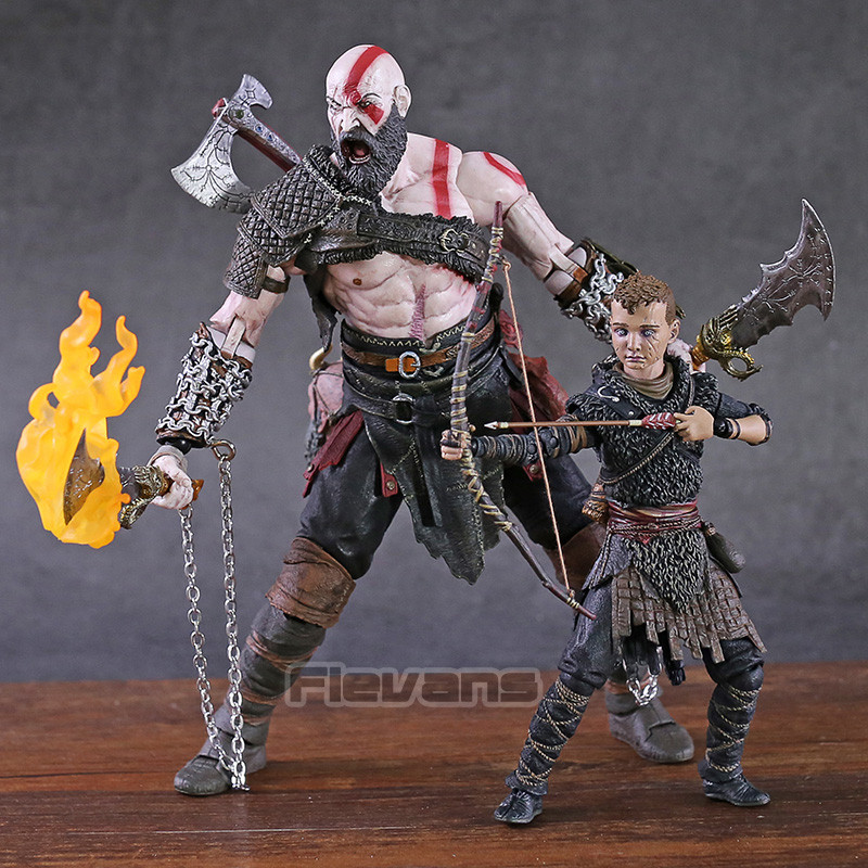Jual Neca God Of War 2018 Kratos & Atreus Ultimate Pvc Action Figure ...