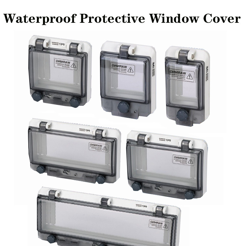 Jual BARU Transparent IP67 Waterproof Protective Window Cover Circuit ...