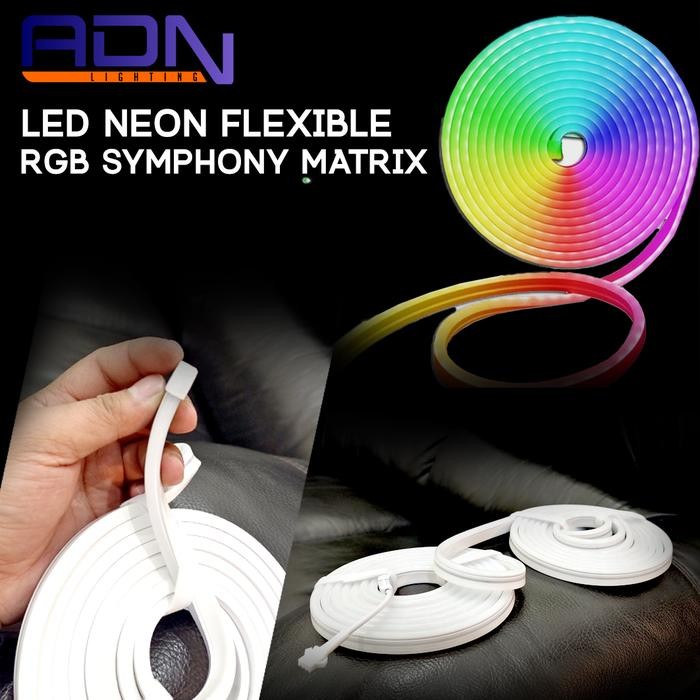 Jual LED ALIS NEON FLEXIBLE FLEX RGB MATRIX SYMPHONY 12V RUNNING ...