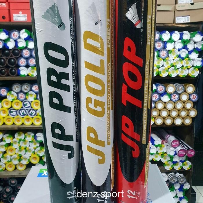 Jual Shuttlecock Jp Top Jp Gold Jp Pro Original Gratisongkir | Shopee ...