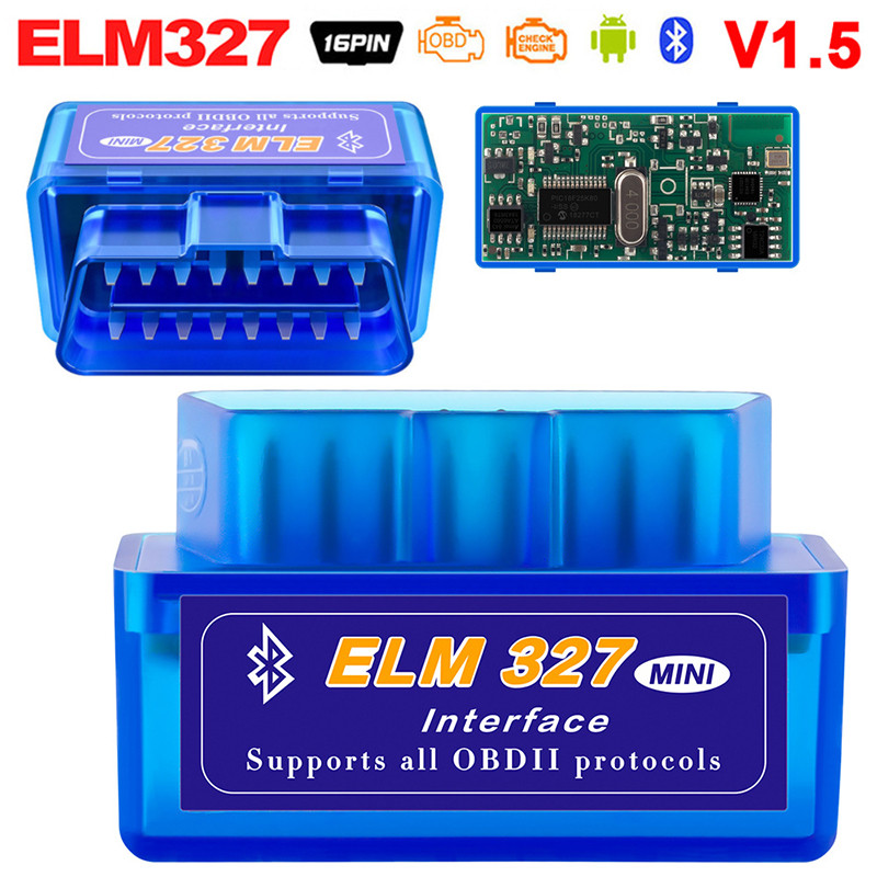 Jual IMPORT Mini Elm327 v1.5 Obd Driving Behavior Diagnostic Tool Bluetooth Interface Scanner ...