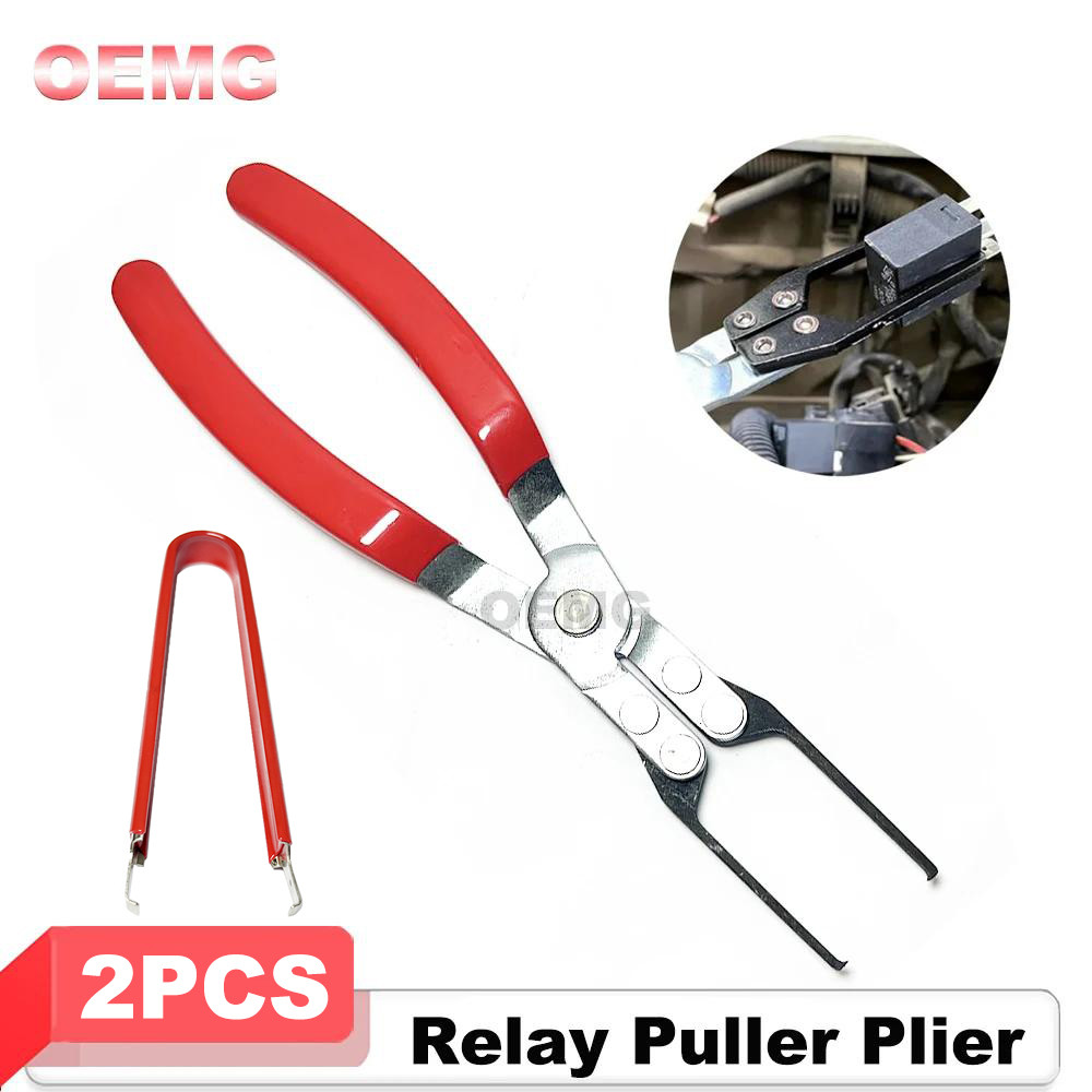 Jual IMPORT Car Relay Puller Plier Fuse Remover Tool Automotive Relay ...