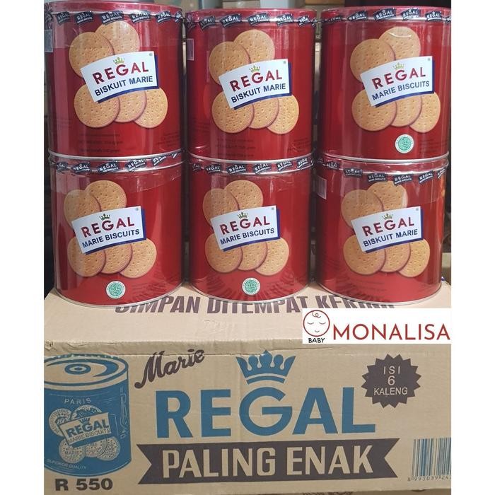 Jual Ger Marie Regal Biscuits Kaleng 550 gr Biskuit Marie Regal Kaleng ...