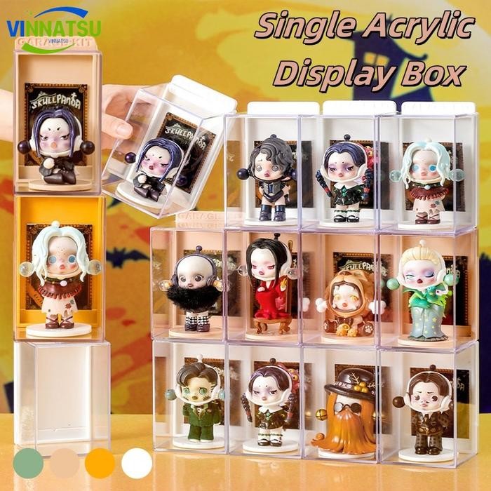 Jual [Vinnatsu]Single Acrylic Display Box Action Figure Box Display Box Full Acrylic Blind Box ...
