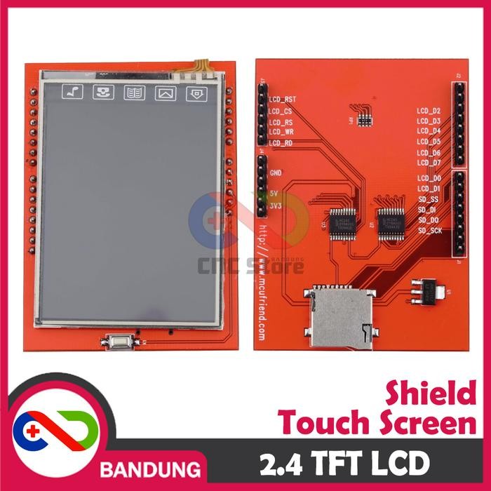Jual [CNC] 2.4 TFT LCD TOUCH SHIELD MODULE FOR ARDUINO UNO MEGA * | Shopee Indonesia