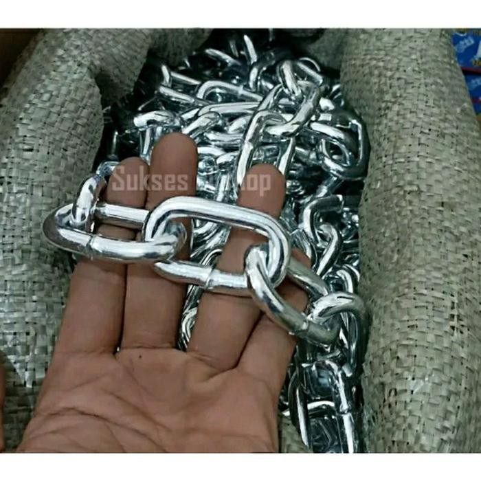 Jual Rantai Besi 5 Mili Bahan Stainles Panjang Per 1 Meter, RANTAI ...