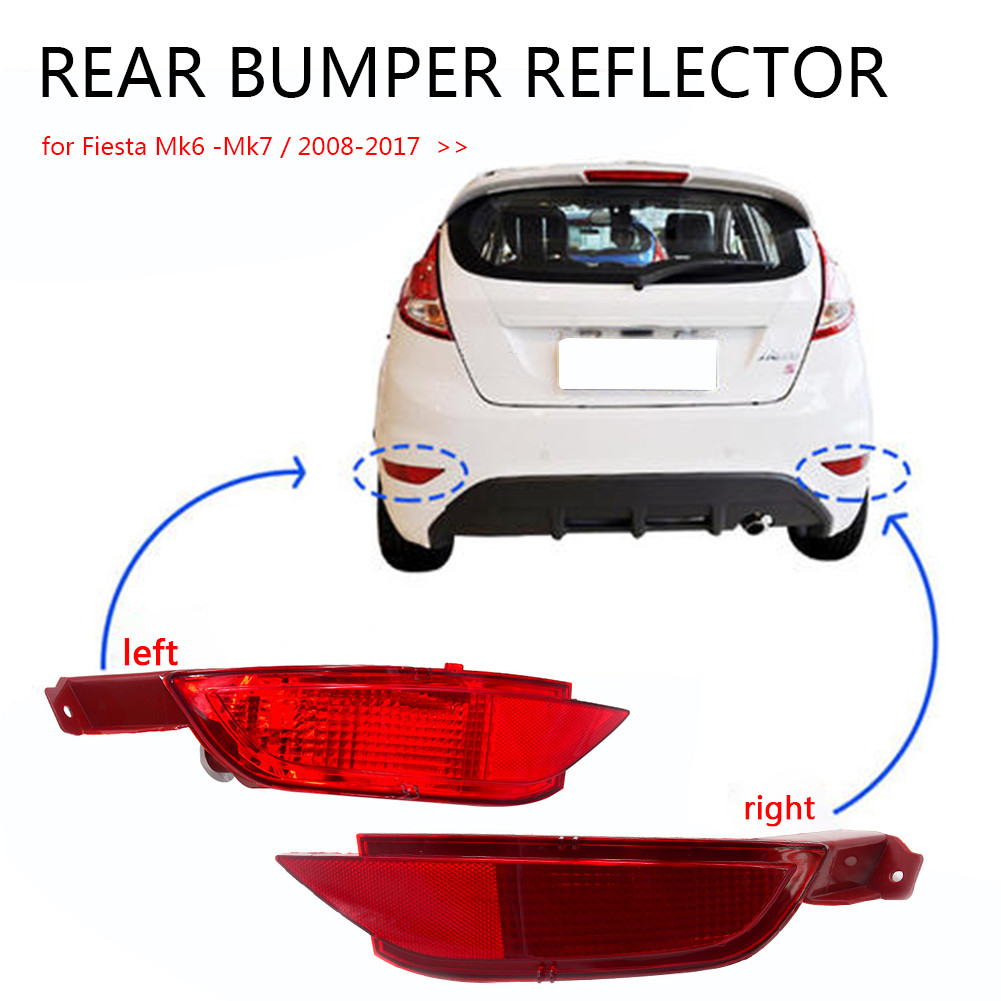 Jual Rear Bumper Reflectors Fog Lights Assembly Rear Bumpers Reflector ...