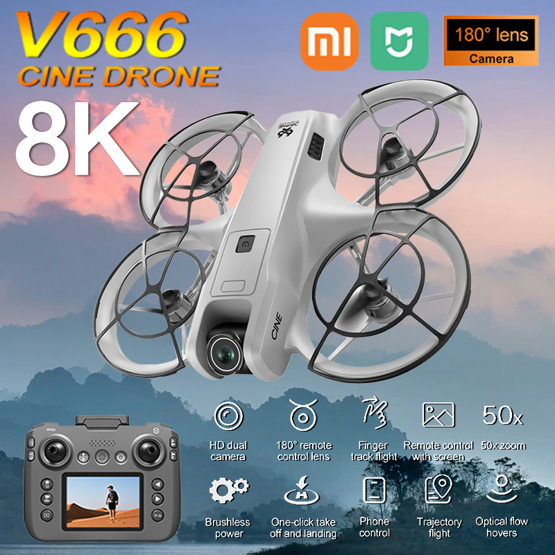 Jual IMPORT Xiaomi Mijia V666 Drone 8K Professional WIFI 5G Dron ...