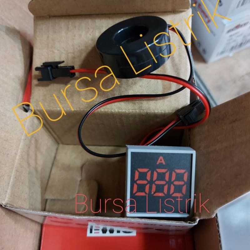 Jual pilot Amper meter model kotak ampermeter lengkap CT | Shopee Indonesia